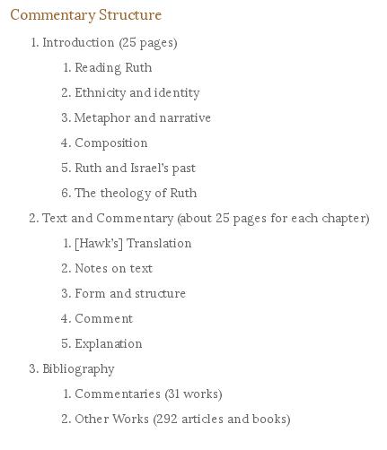 Books At a Glance : Commentary-Structure - Books At a Glance