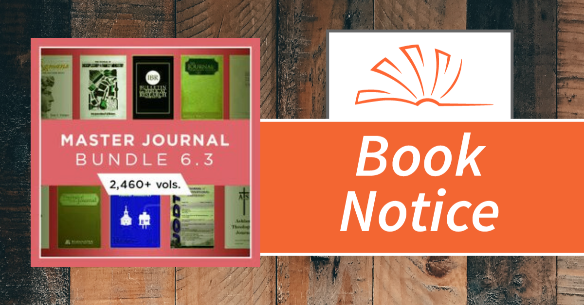 Books At a Glance : Logos Theological Journal Bundles - Books At a Glance